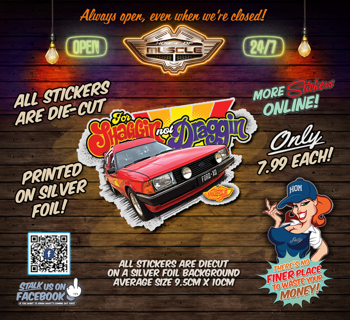 FORD FALCON XD SUNDOWNER PANEL VAN STICKER – House of Muscle