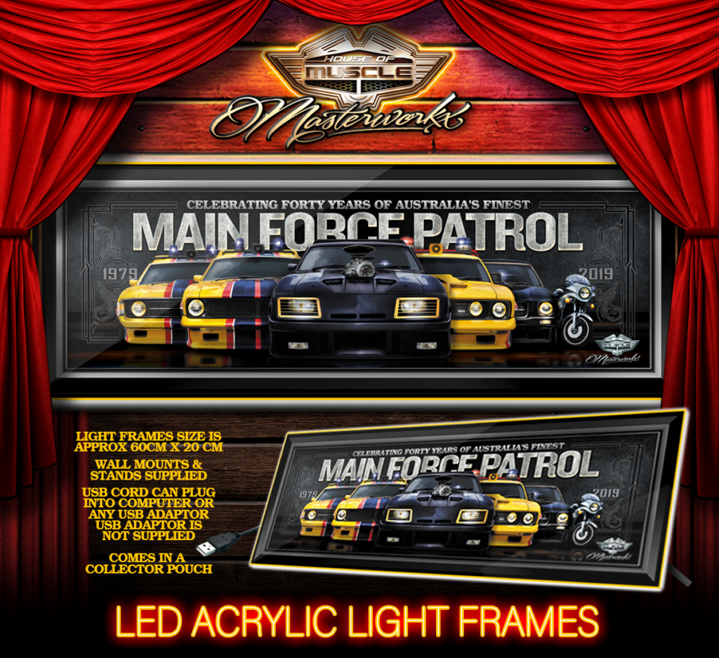 MFP 40TH MAD MAX LED LIGHT UP ACRYLIC USB POWERED – FREE POSTAGE ...